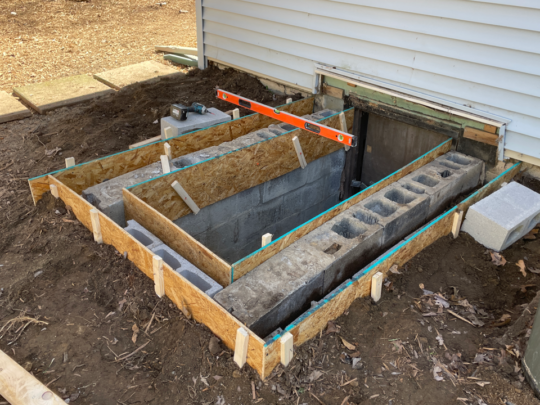 Bulkhead Cellar Door Installation – Oak Lane Construction LLC