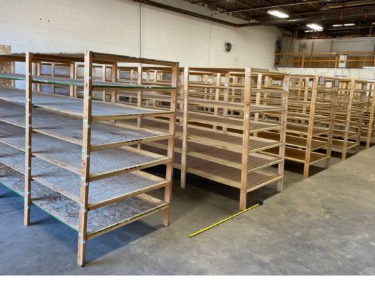 Shelving Relocation – Oak Lane Construction LLC